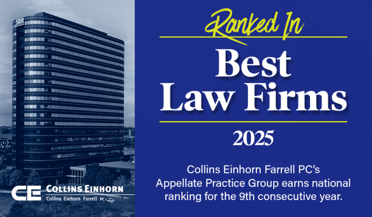 Collins Einhorn Farrell PC Ranked in 2025 “Best Law Firms” – Collins ...